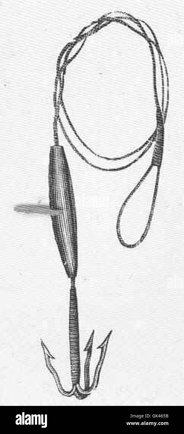 A gorge hook is a type of fishing hook designed for catching larger ...