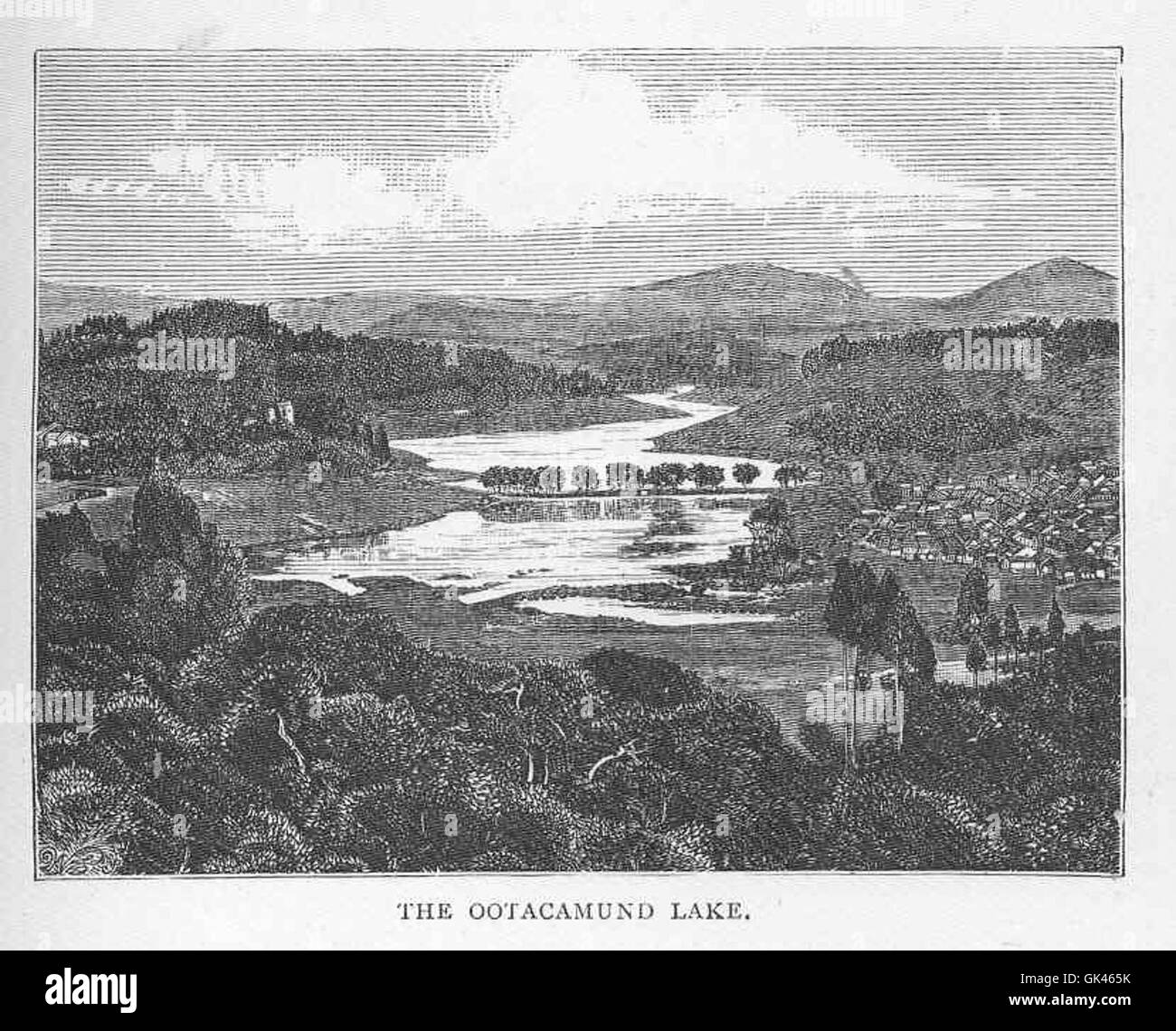 Ootacamund Lake, located in the Nilgiri Hills of India, is a man-made ...