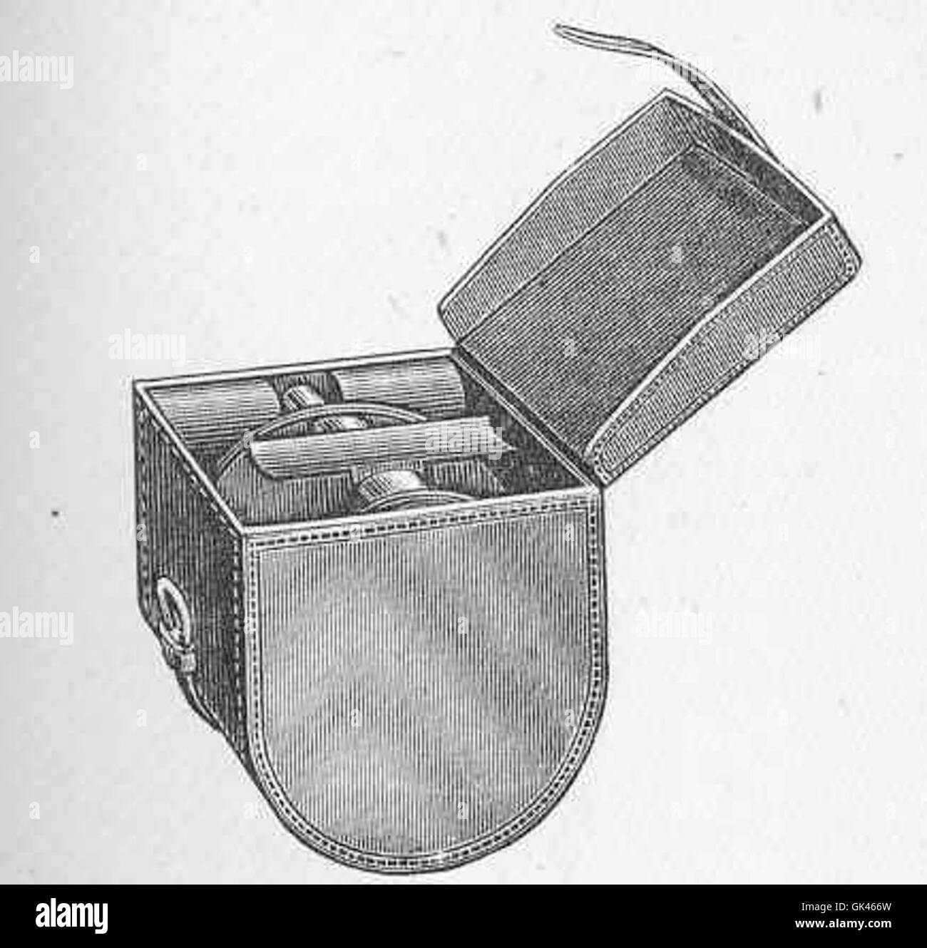 A winch case is shown here, which houses the mechanical components of a ...