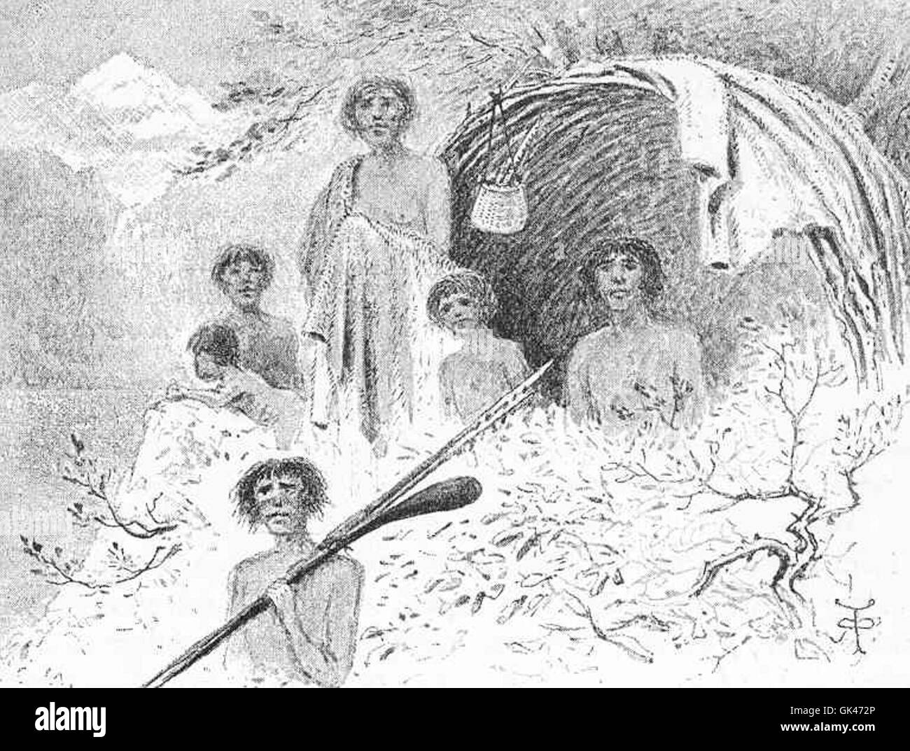 Fuegians hi-res stock photography and images - Alamy