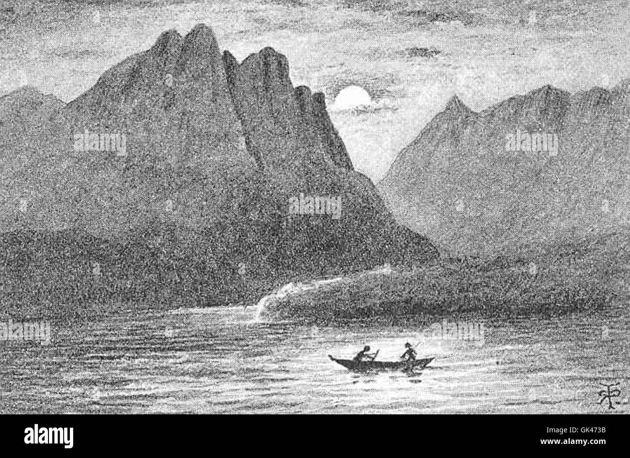 Wollaston Island, located in the southernmost part of Tierra del Fuego ...