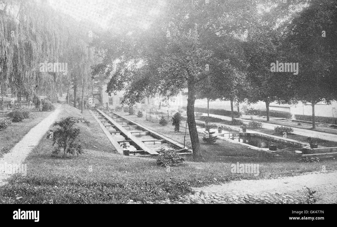 Cold spring harbor hatchery Black and White Stock Photos & Images - Alamy