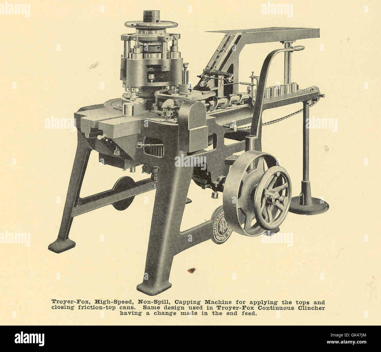 47644 Troyer-Fox, High-Speed, Non-Spill Capping Machines for applying ...