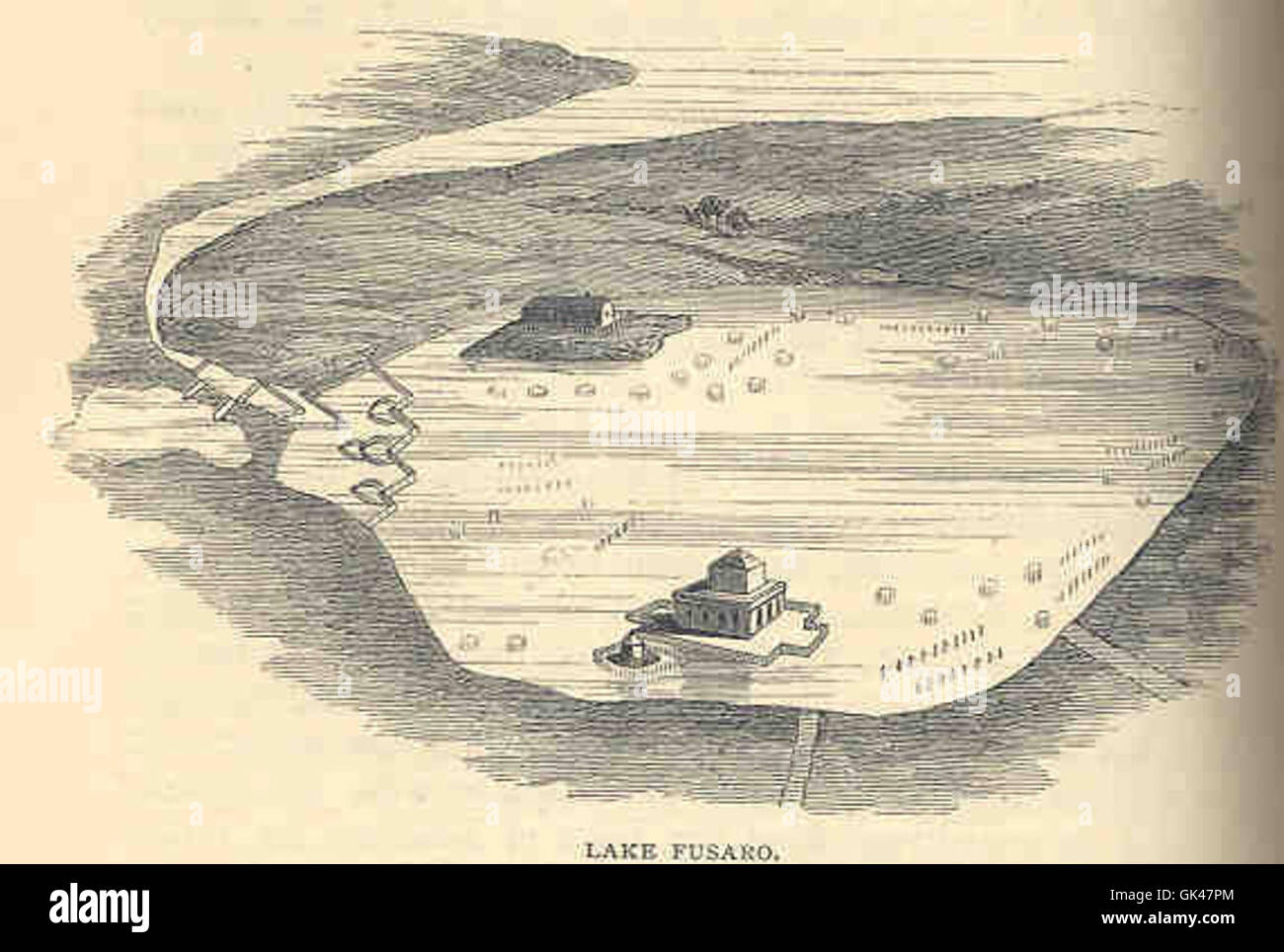 47747 Lake Fusaro Stock Photo - Alamy