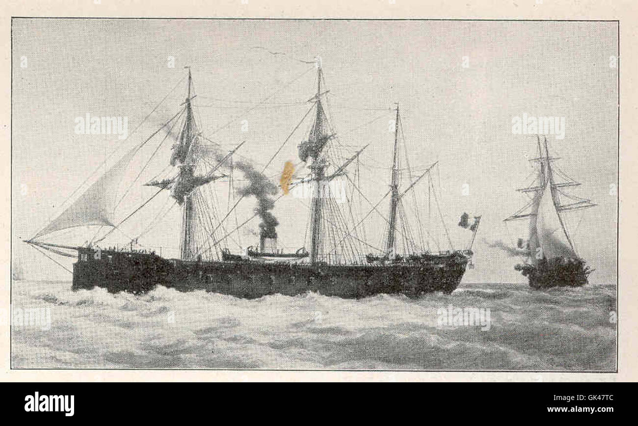 La Gloire was a French armored frigate launched on November 24, 1859 ...
