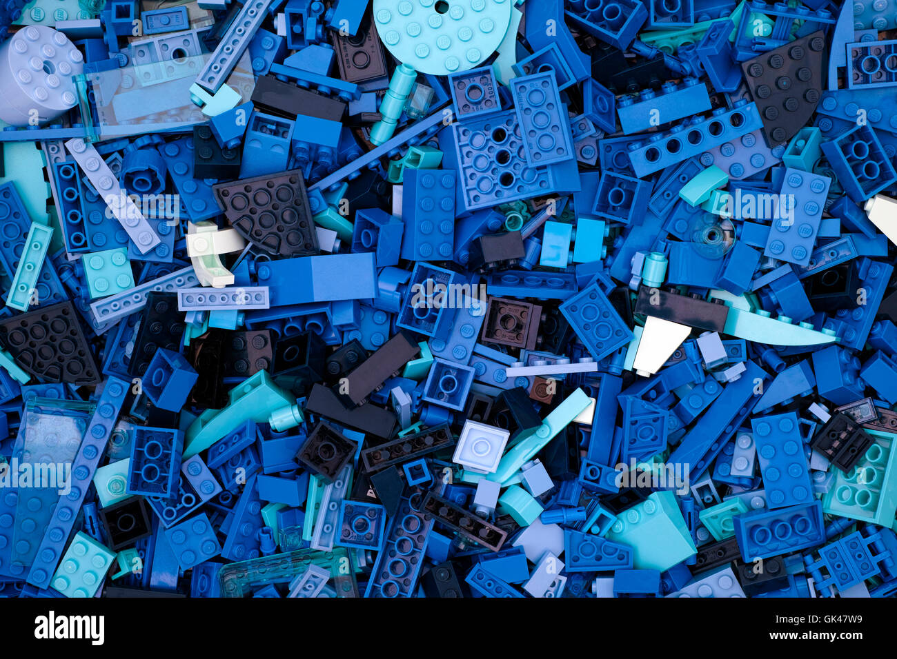 Azure lego brick hi-res stock photography and images - Alamy