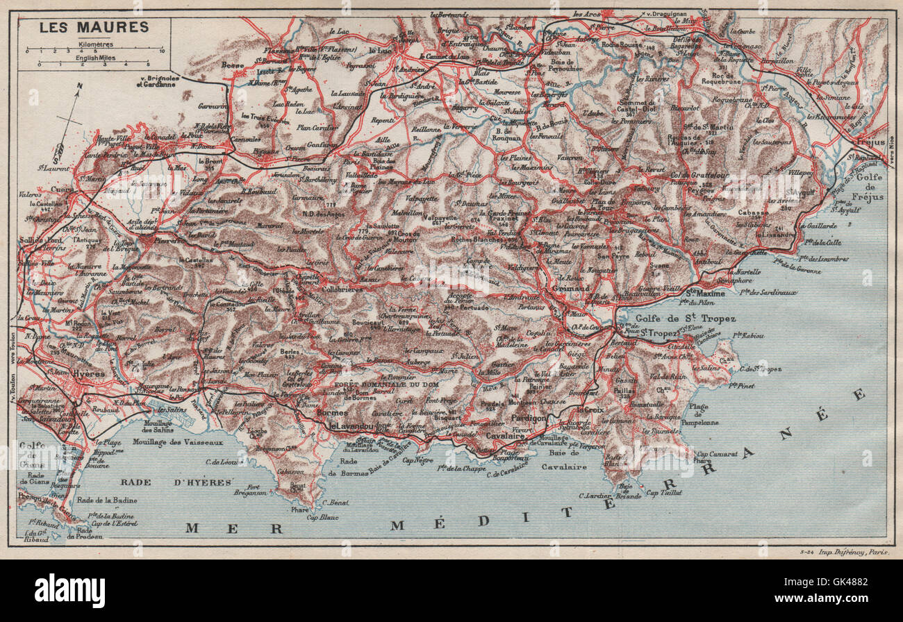 Map of st marcel hi-res stock photography and images - Alamy