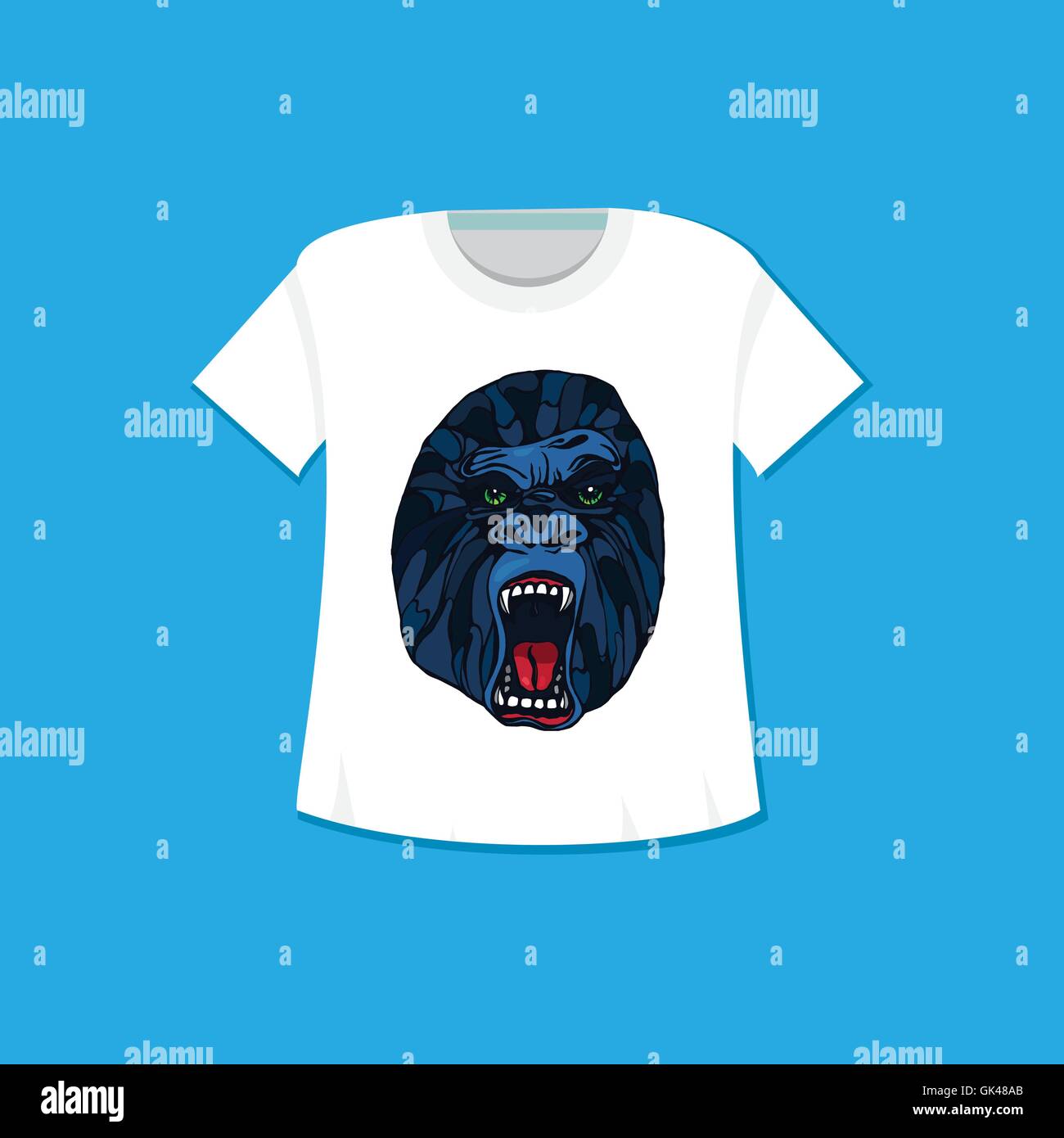 Growling primate hi-res stock photography and images - Alamy