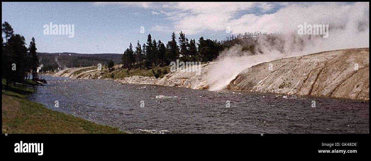 The Lower Geyser Basin in Yellowstone National Park is known for its ...