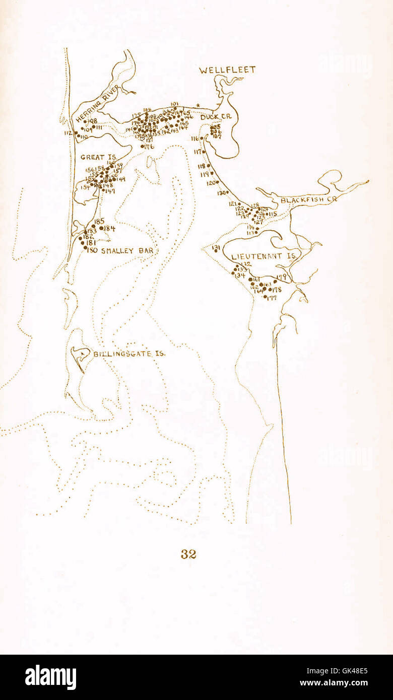 Map of wellfleet hi-res stock photography and images - Alamy