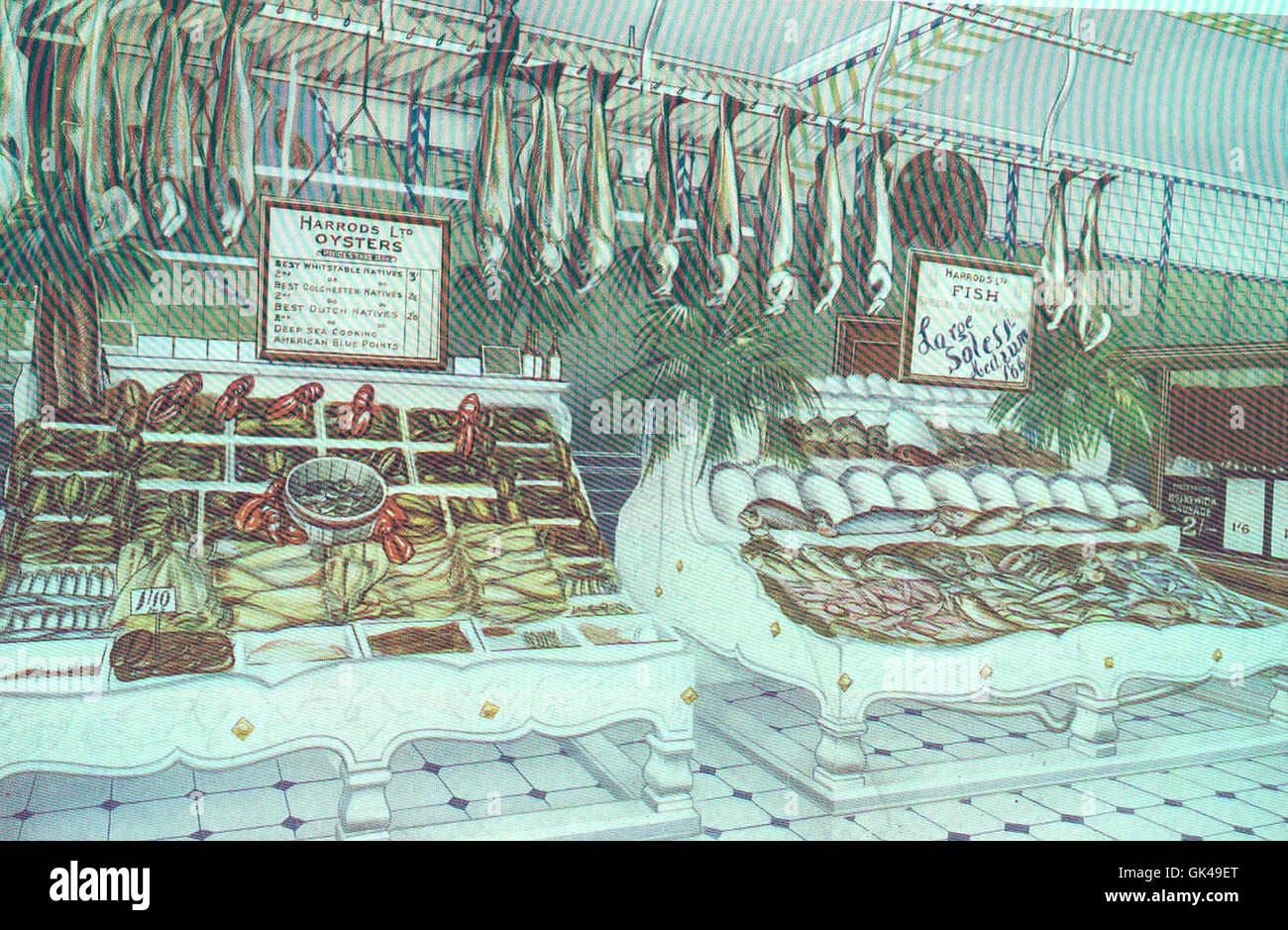 Harrods font hi-res stock photography and images - Alamy