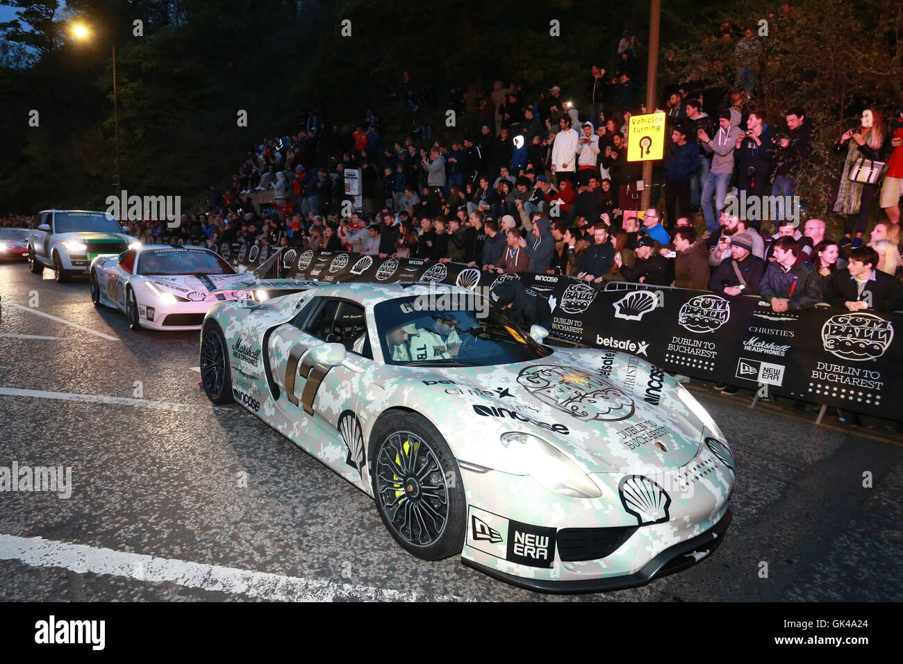 The Gumball 3000 Rally arrives in Scotland's capital, Edinburgh. David ...