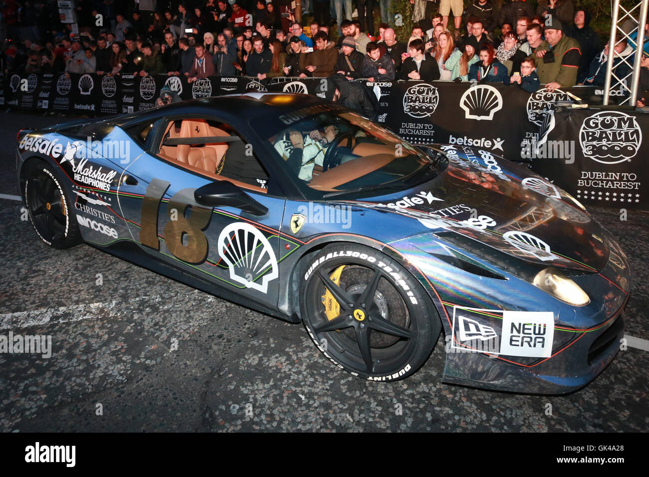 The Gumball 3000 Rally arrives in Scotland's capital, Edinburgh. David ...