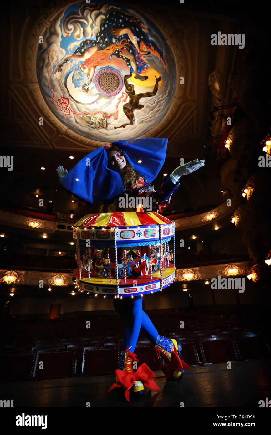 Student fashion show. Outfits inspired by children's programme The ...