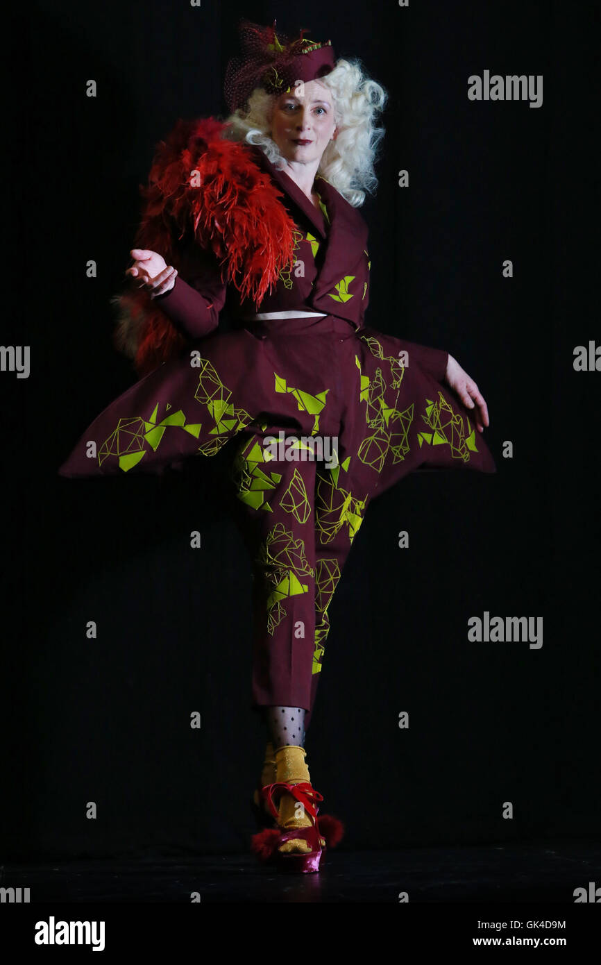 Student fashion show. Outfits inspired by children's programme The ...