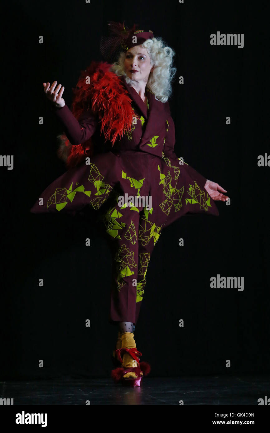 Student fashion show. Outfits inspired by children's programme The ...