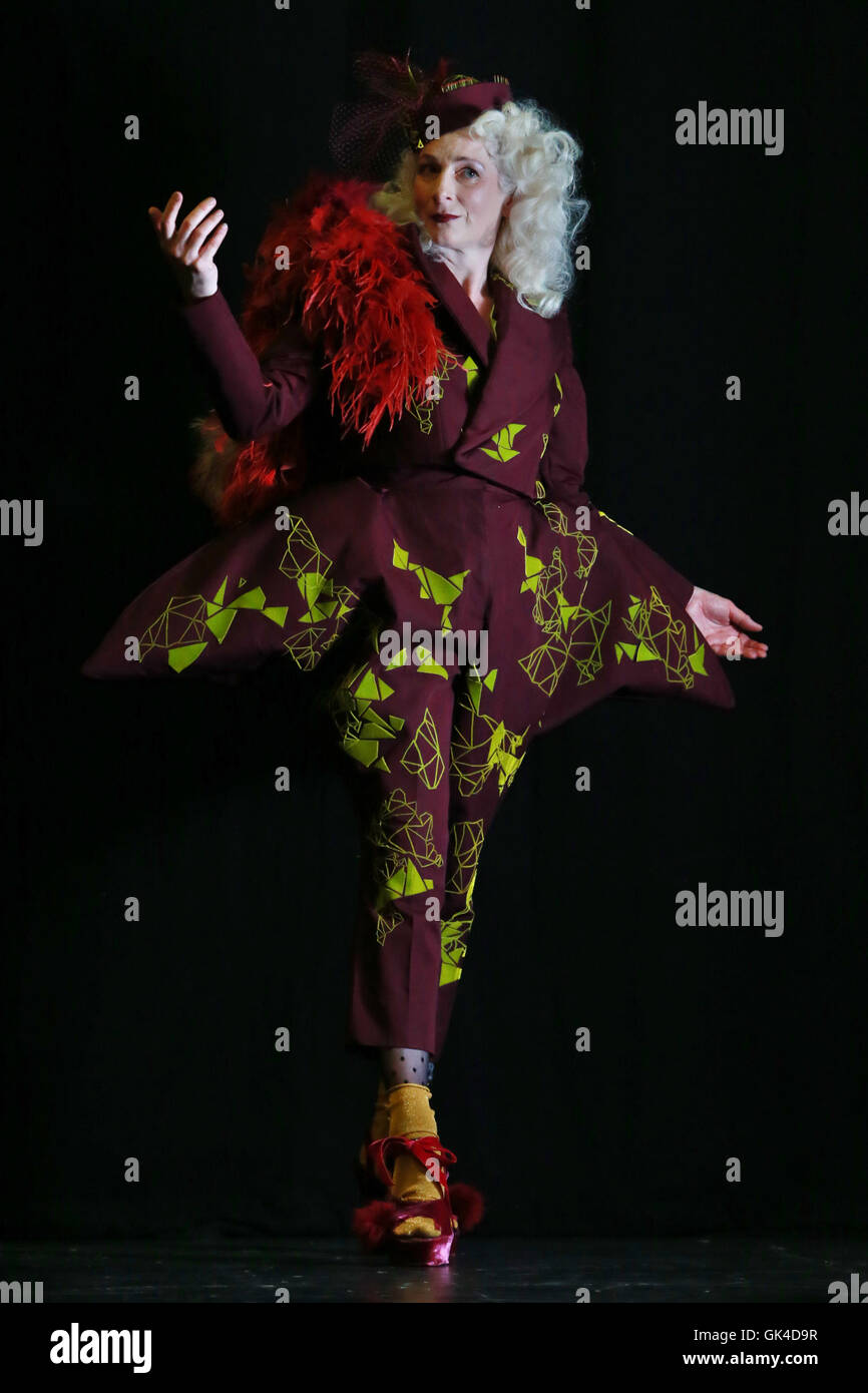 Student fashion show. Outfits inspired by children's programme The ...