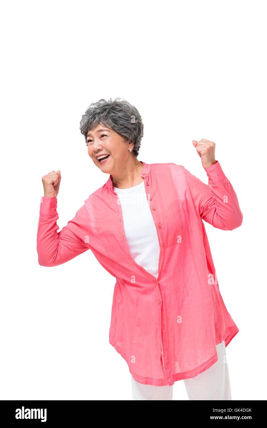 Happy older women Stock Photo - Alamy