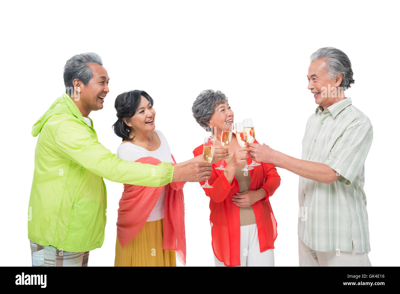 The elderly aged over 60 Cut Out Stock Images & Pictures - Alamy