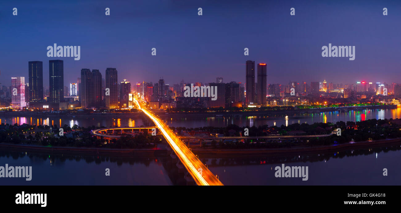 Xiangjiang River Bridge Stock Photo - Alamy