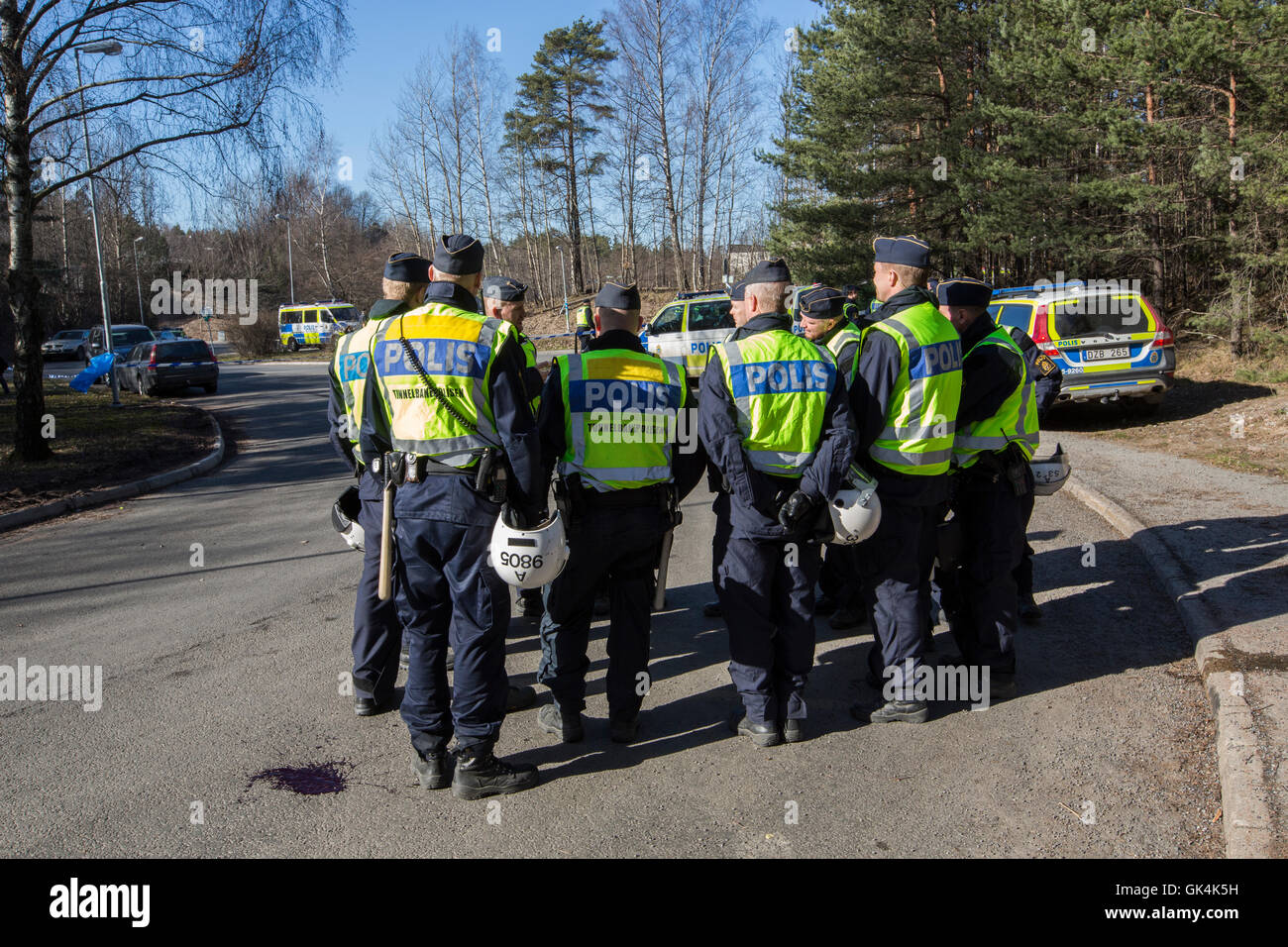 Riot police helmet hi-res stock photography and images - Alamy
