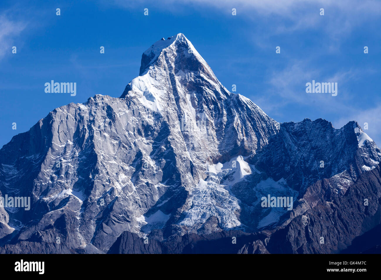 In Balang overlooking Siguniangshan Stock Photo - Alamy