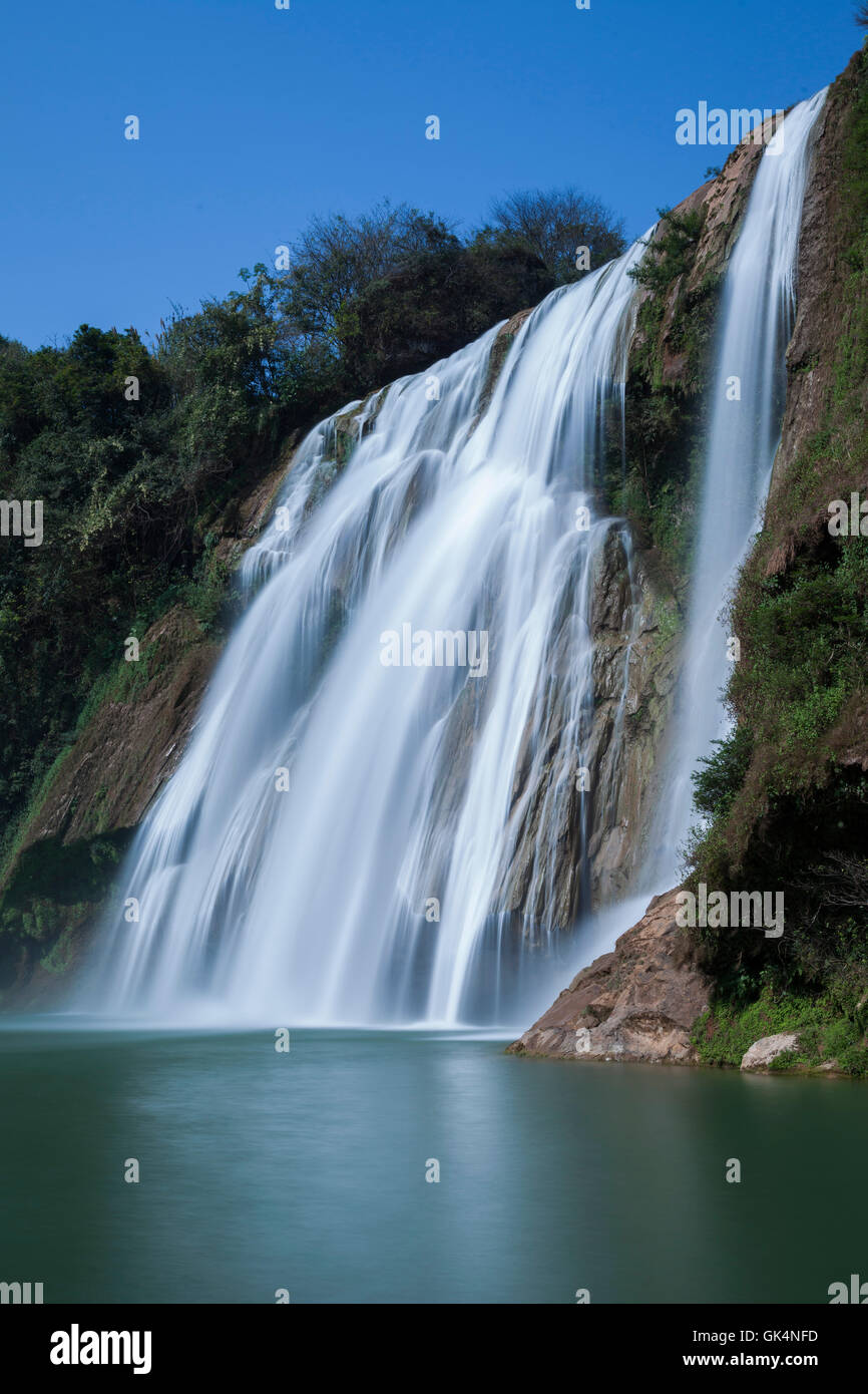 Chinese Luo Ping, Kowloon Falls Stock Photo - Alamy