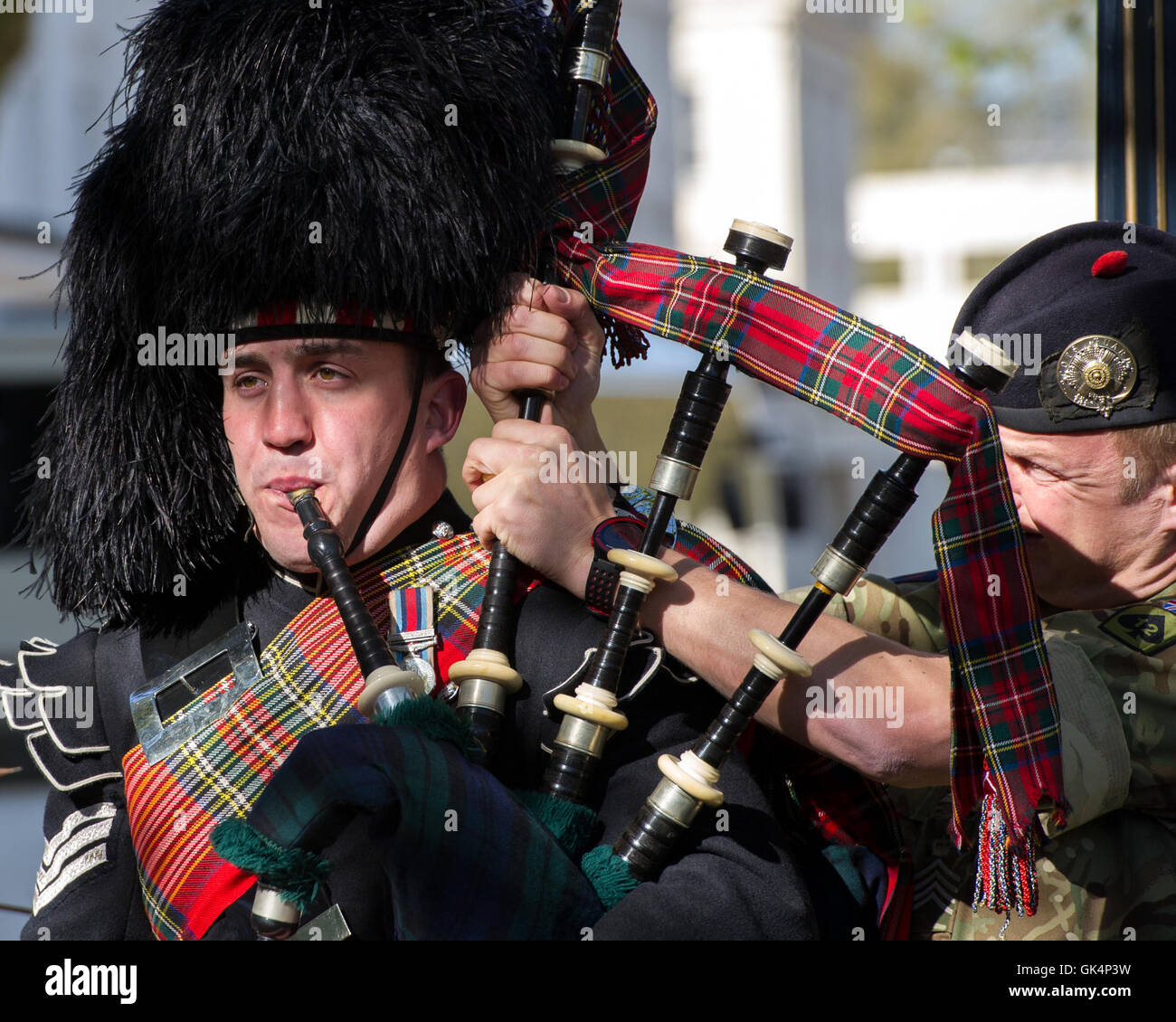 First world war bagpipes hi-res stock photography and images - Alamy