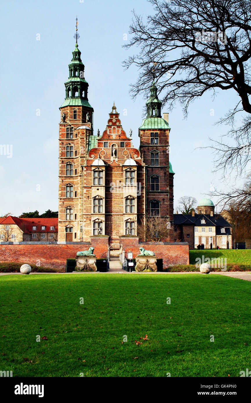 tower denmark style of construction Stock Photo - Alamy