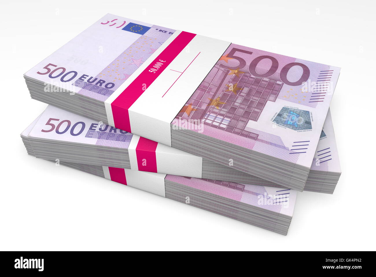 euro notes wrapper Stock Photo - Alamy