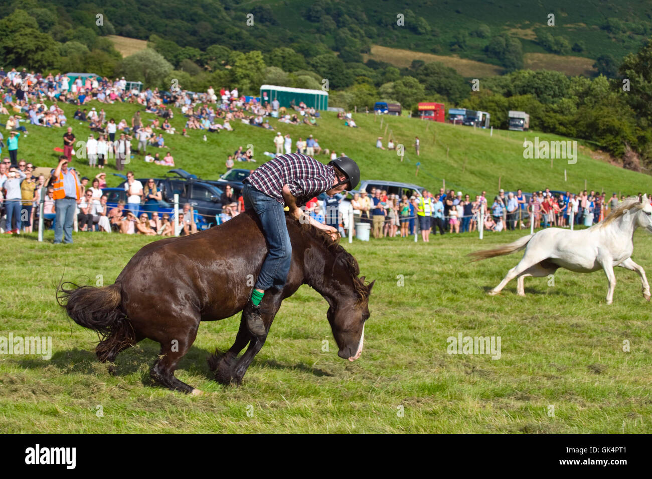 One of the last country shows in the UK to still feature rodeo riding ...