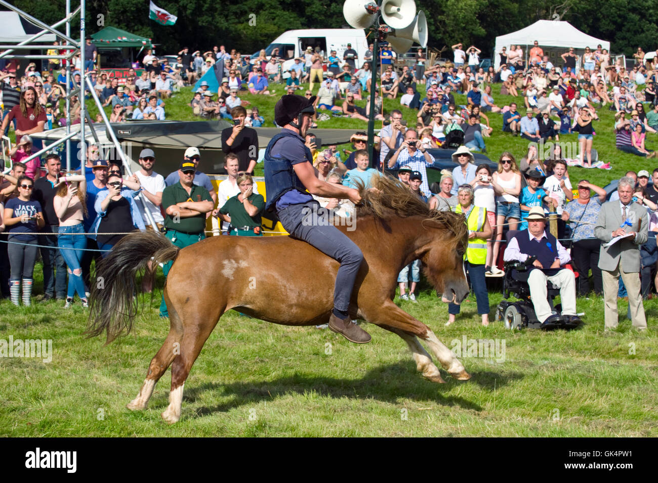 One of the last country shows in the UK to still feature rodeo riding ...