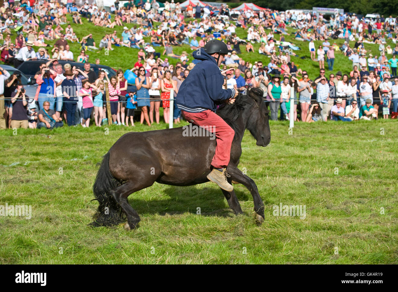 One of the last country shows in the UK to still feature rodeo riding ...