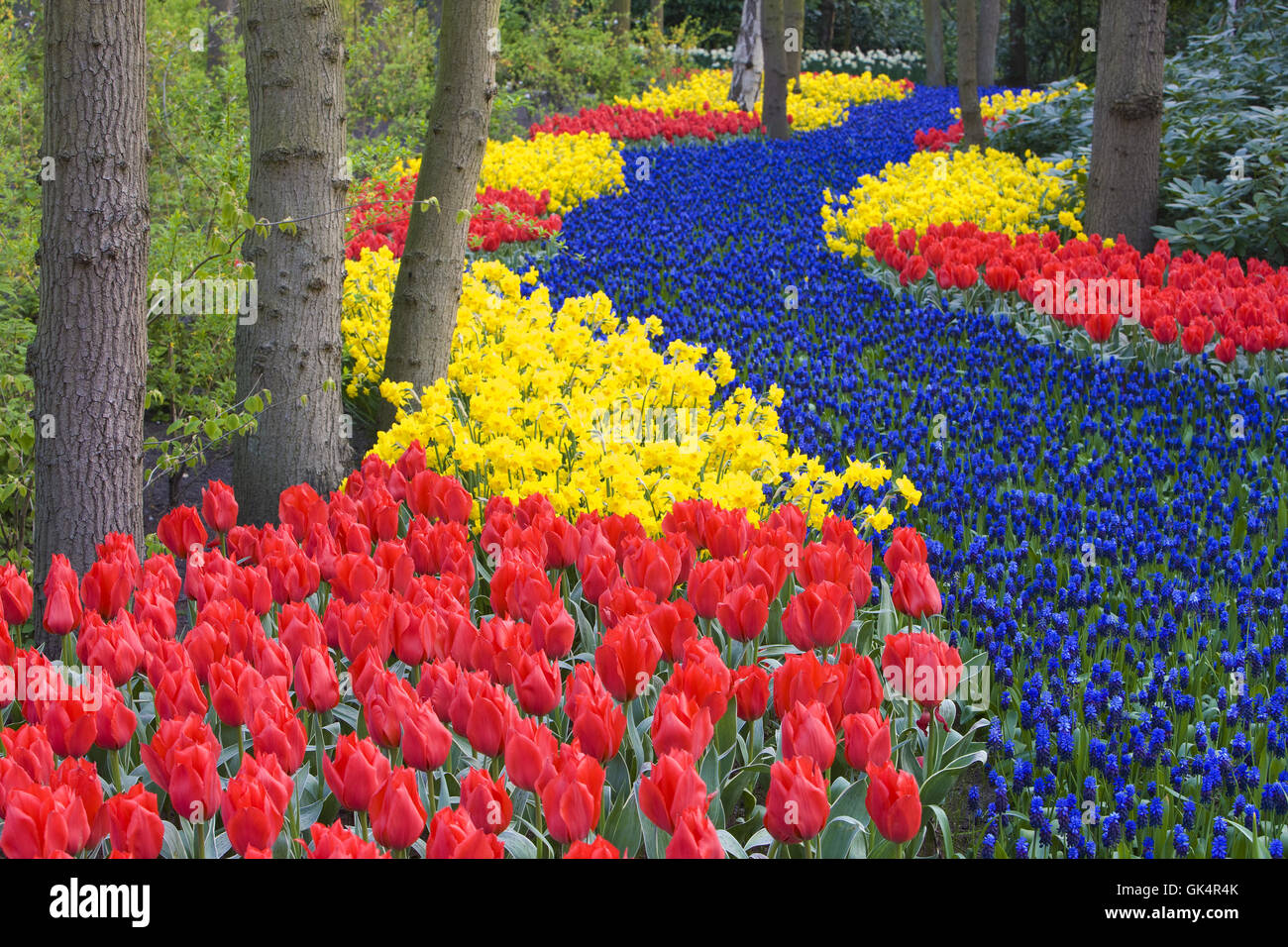 gardens blue park Stock Photo - Alamy