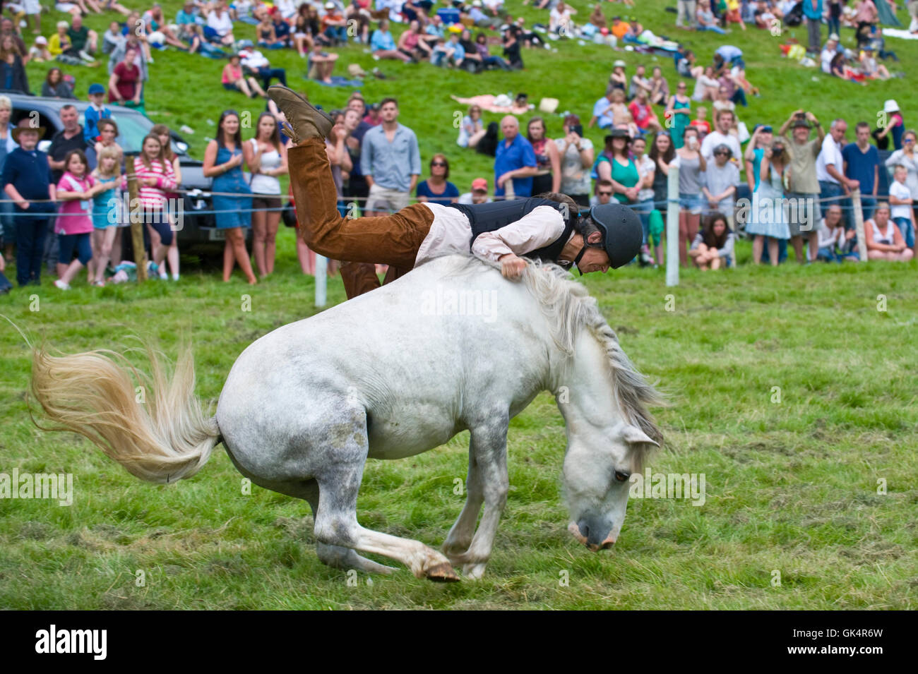 One of the last country shows in the UK to still feature rodeo riding ...