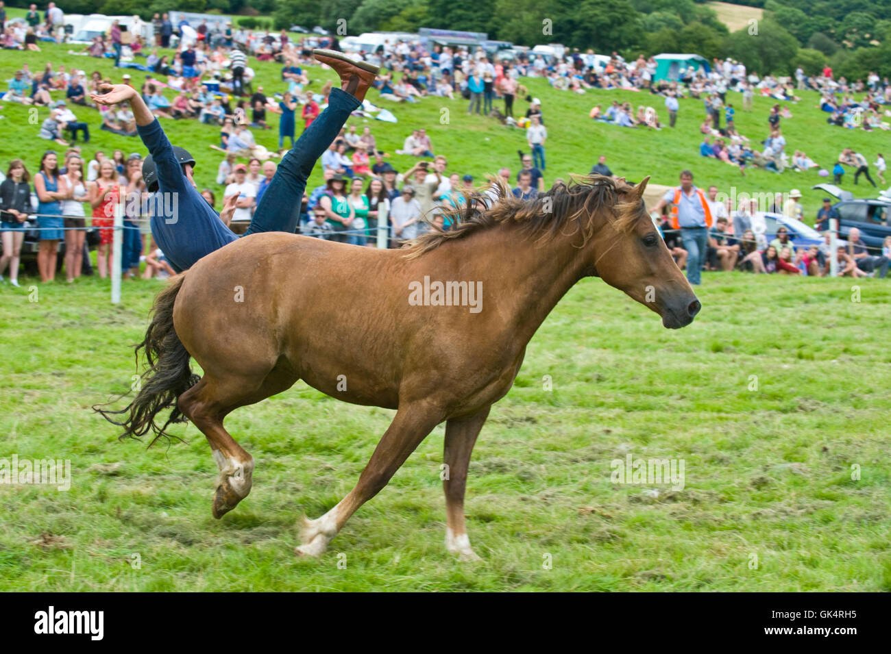 One of the last country shows in the UK to still feature rodeo riding ...