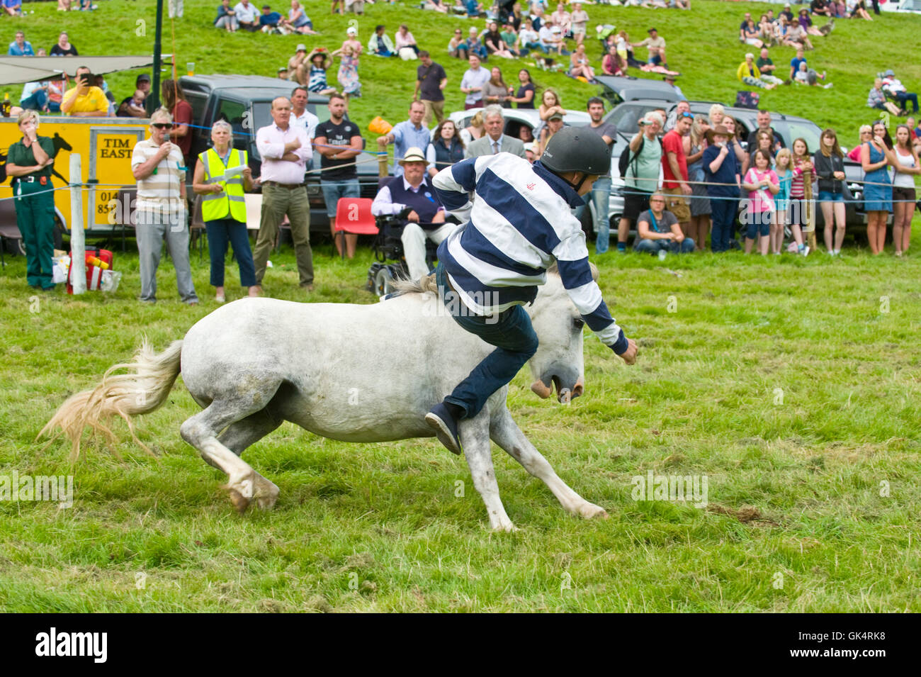 One of the last country shows in the UK to still feature rodeo riding ...
