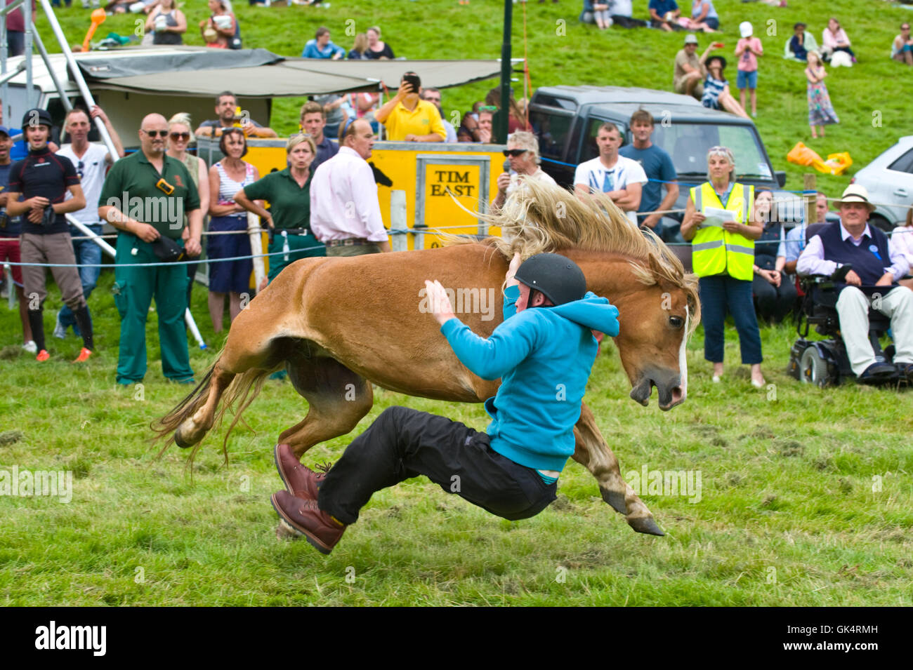 One of the last country shows in the UK to still feature rodeo riding ...