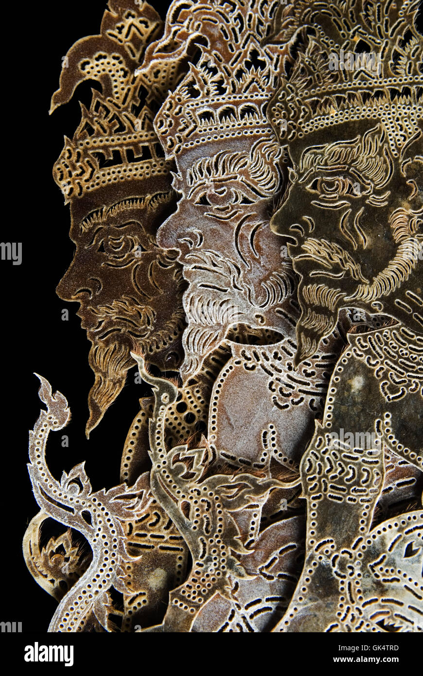 Shadow puppet thailand hi-res stock photography and images - Alamy