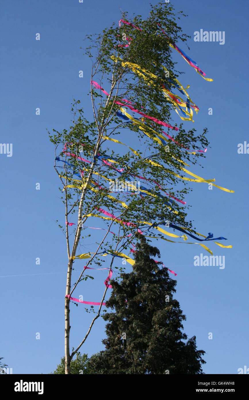 maypole in wind Stock Photo - Alamy