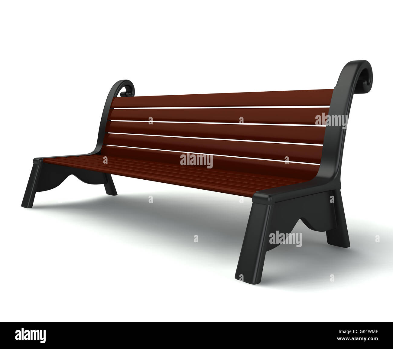 wooden seat bench Stock Photo - Alamy