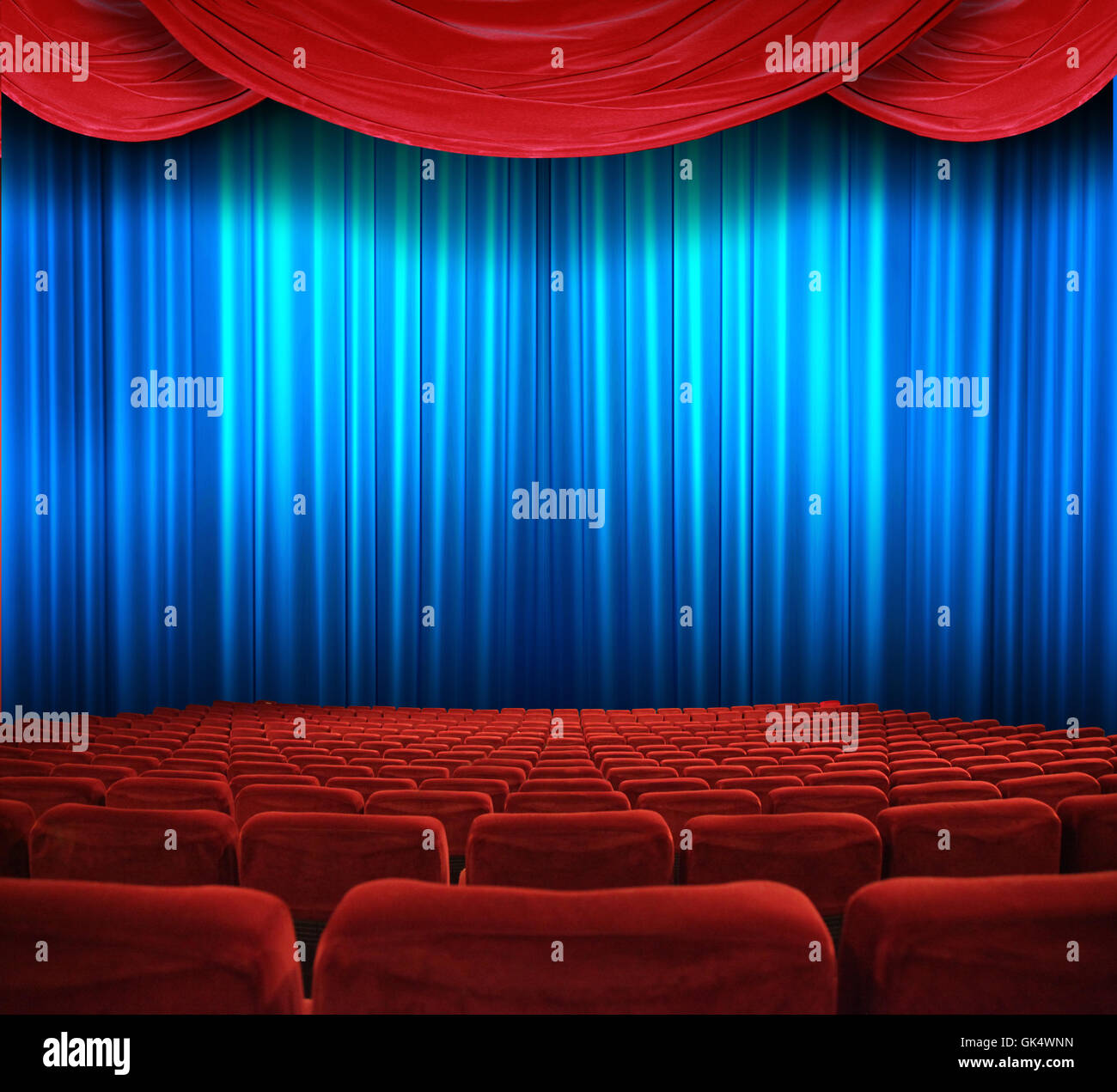 Empty broadway stage hi-res stock photography and images - Alamy