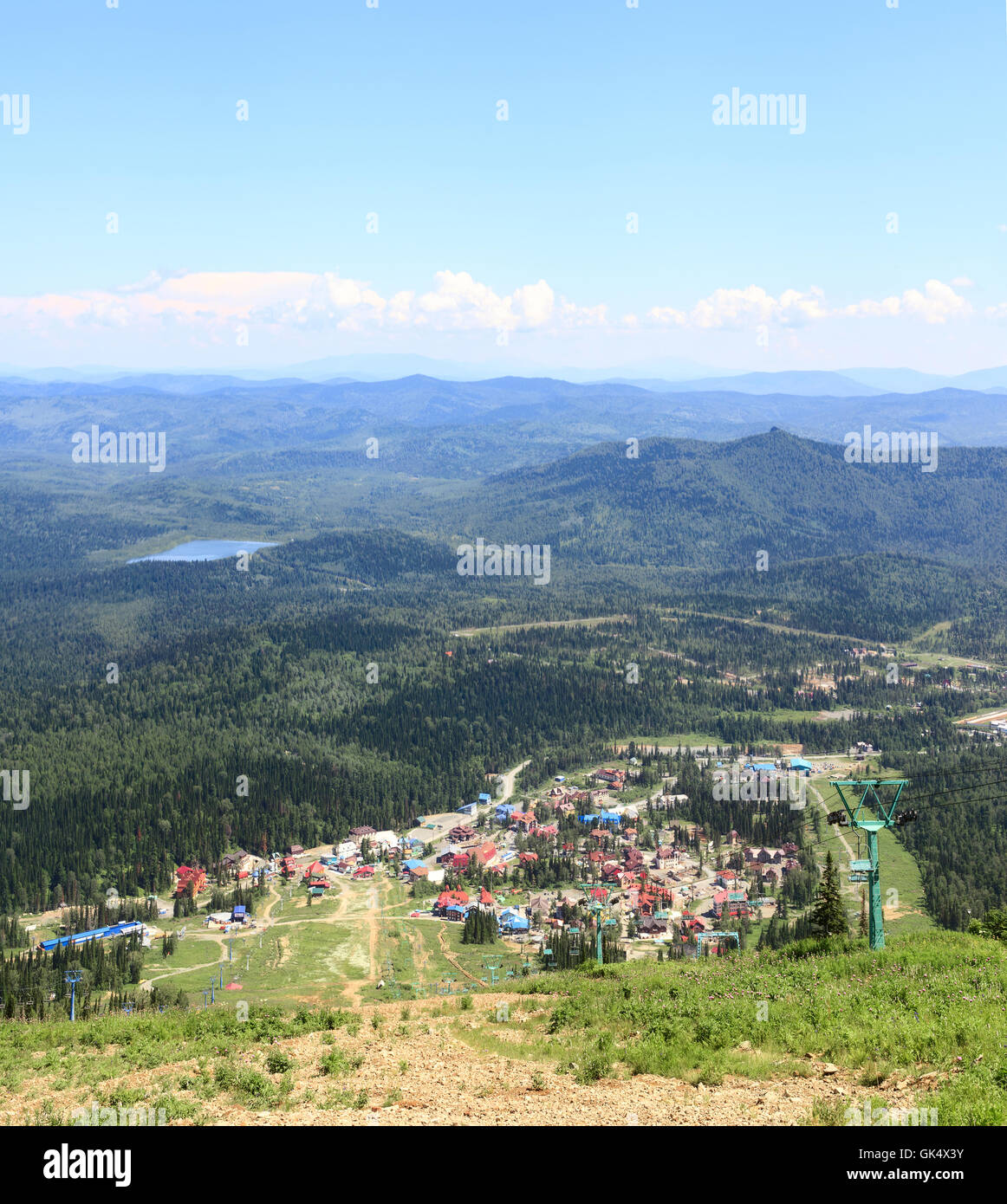 Beautiful view from top valley hi-res stock photography and images - Alamy