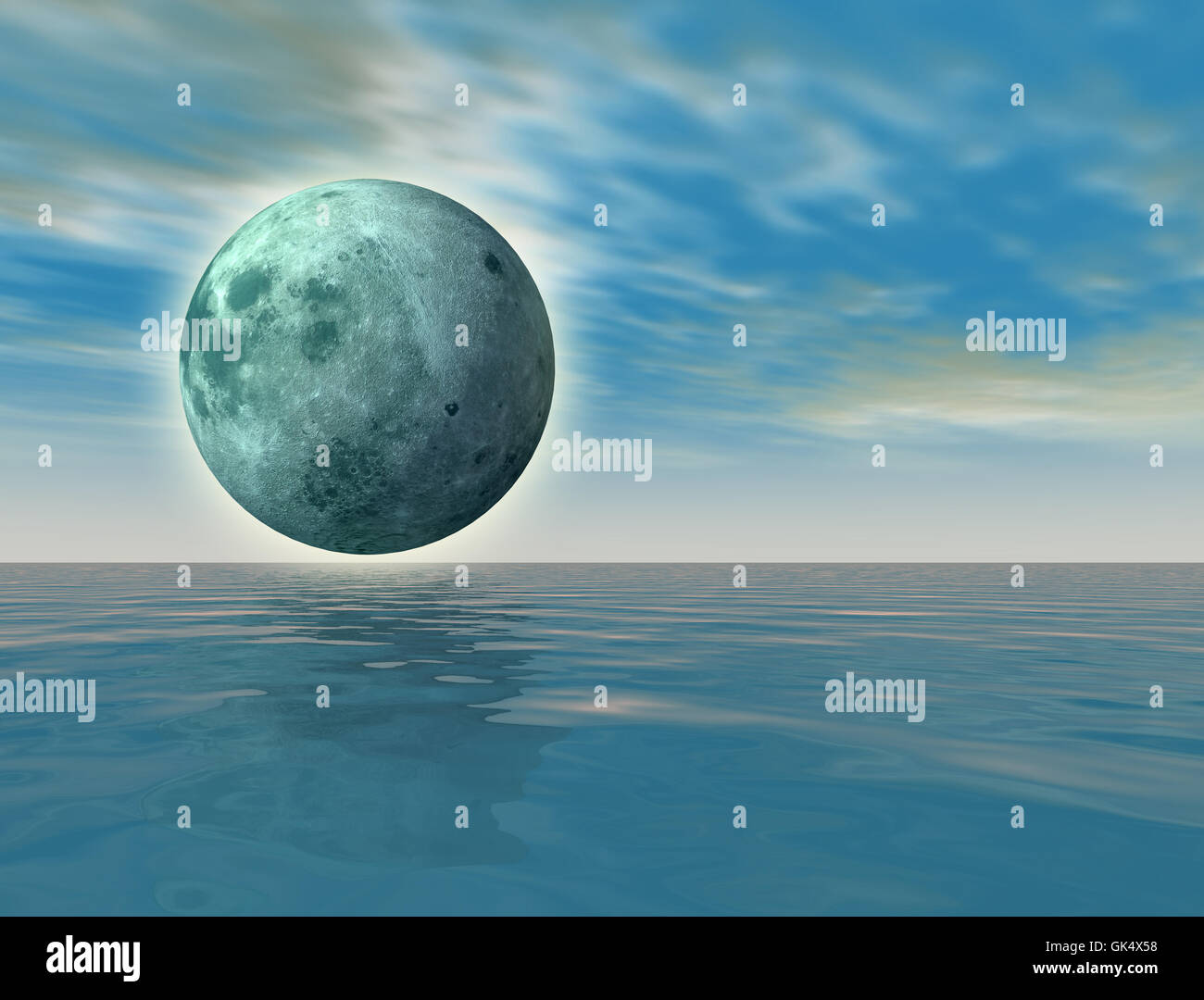 moon fantasy full Stock Photo - Alamy