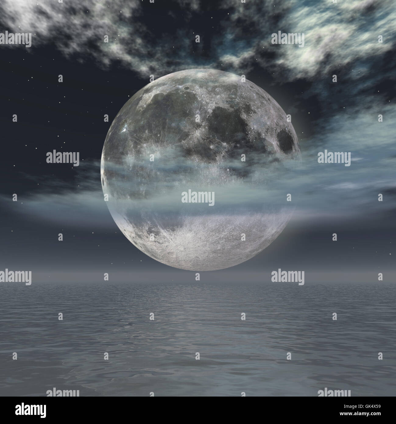 moon fantasy full Stock Photo - Alamy