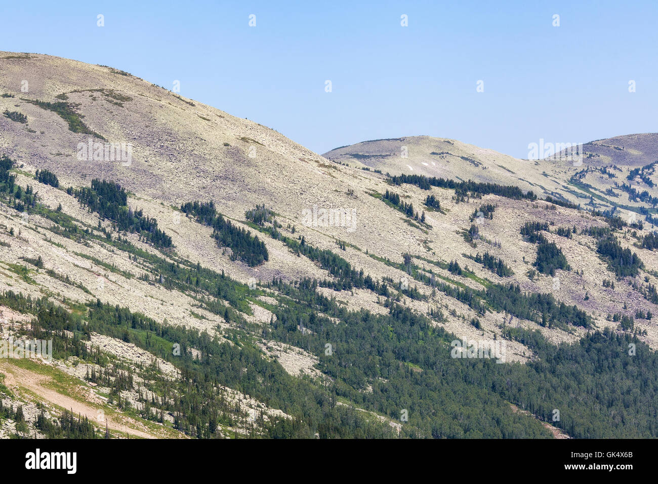 Panorama view from the top of mountain Stock Photo - Alamy