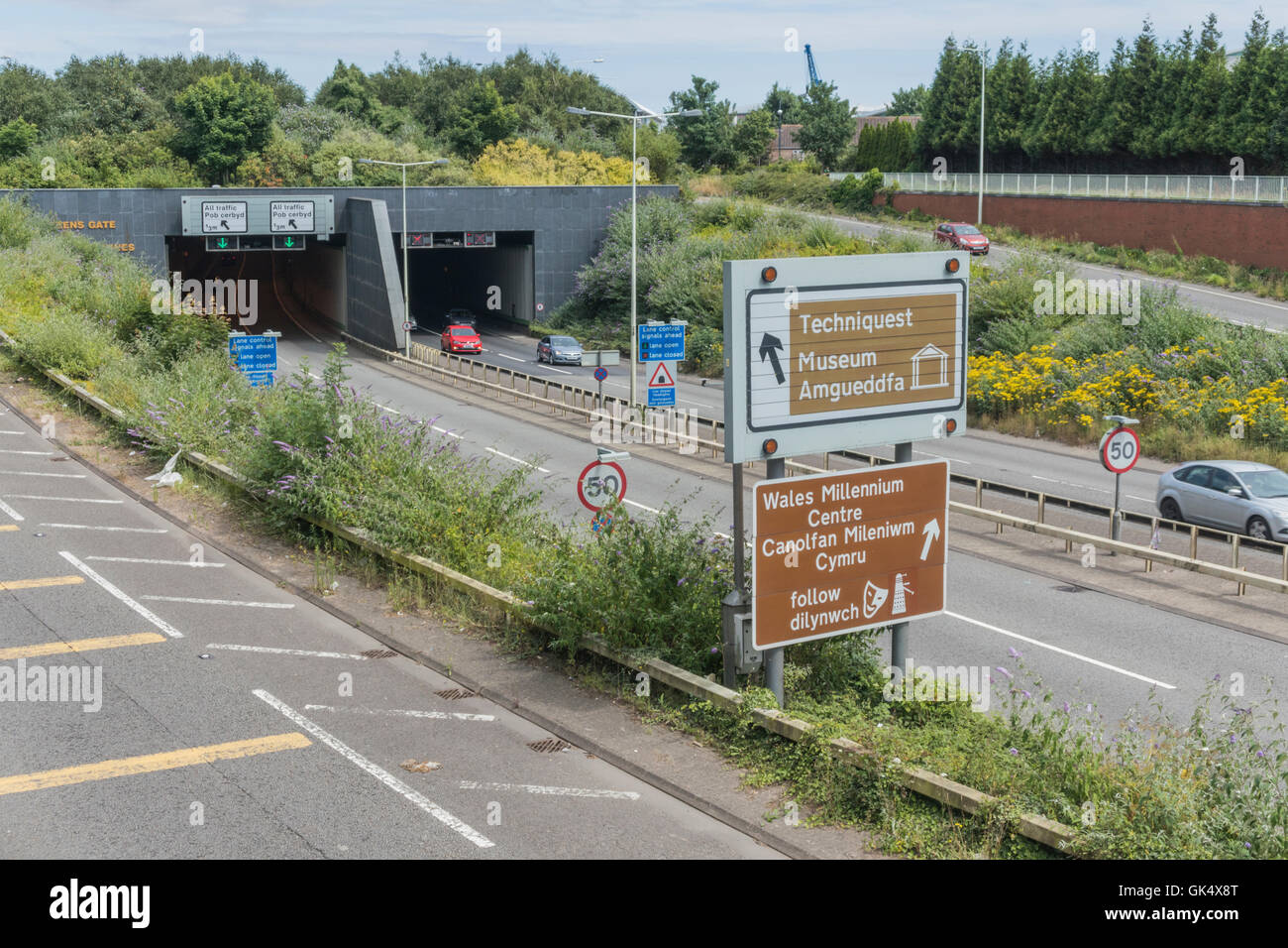 Cardiff tunnels hi-res stock photography and images - Alamy