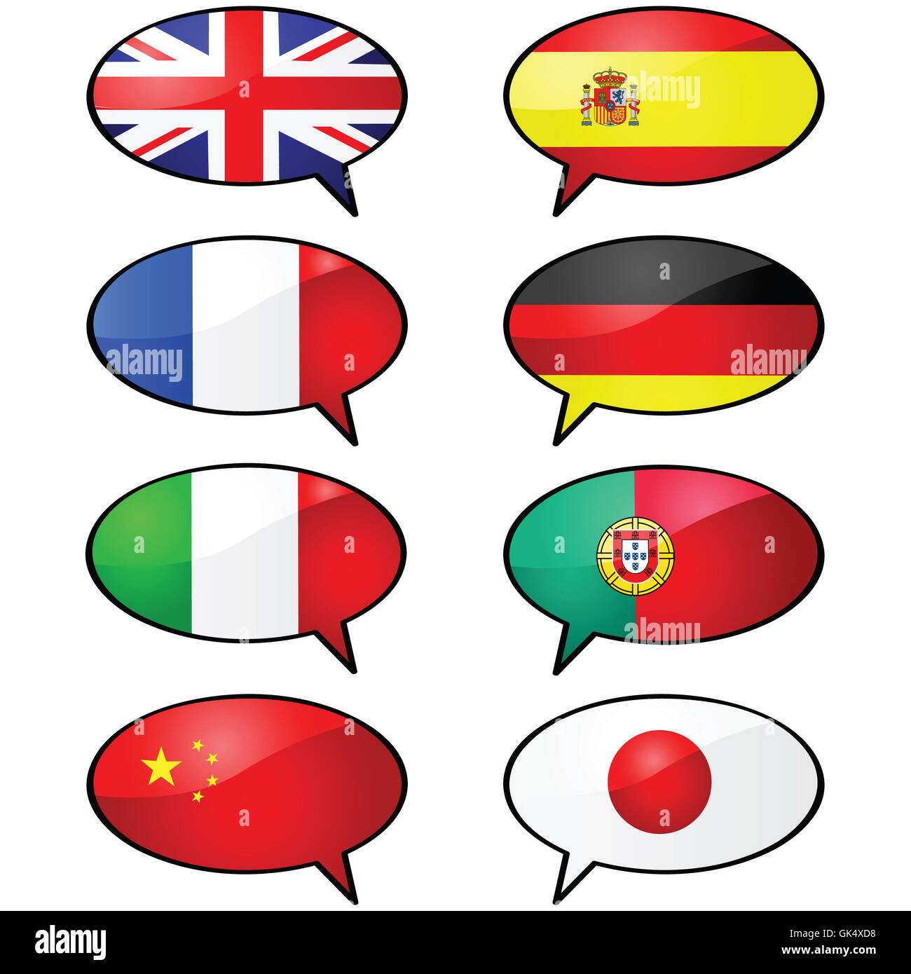 conversation talk speaking Stock Photo - Alamy