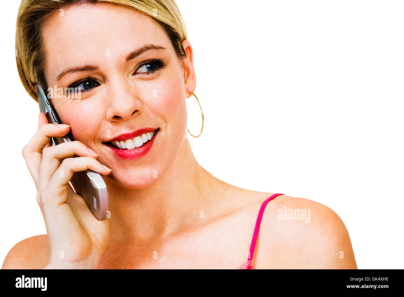 woman talk speaking Stock Photo - Alamy