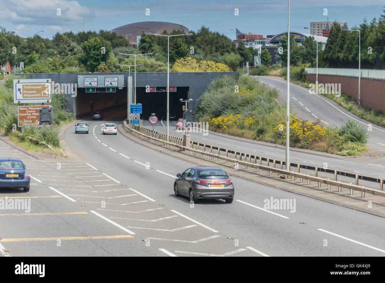 Cardiff tunnels hi-res stock photography and images - Alamy